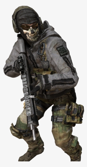 Mw2 Ghost - Ghost Modern Warfare Costume PNG Image | Transparent PNG ...