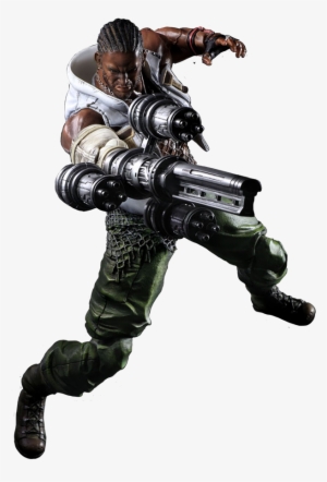 Final - Final Fantasy Barret Wallace PNG Image | Transparent PNG Free ...