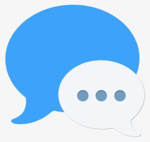 Imessage Bubble Png Clip Art Free Library - Imessage Icon Png PNG Image ...