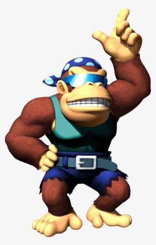 Funky Kong - Cartoon PNG Image | Transparent PNG Free Download on SeekPNG