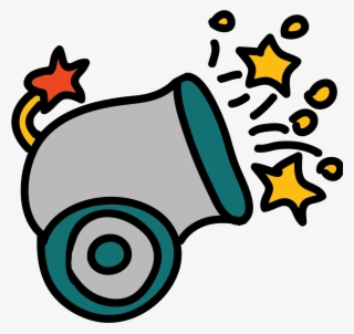Firework Gun Icon - 禮炮 卡通 PNG Image | Transparent PNG Free Download on ...