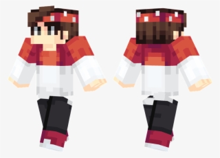 Young Red - Minecraft Skin Boy Green PNG Image | Transparent PNG Free ...