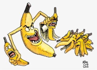 Evil Clipart Layman - Evil Banana Clipart PNG Image | Transparent PNG ...
