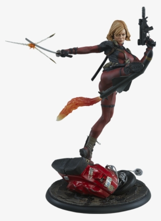 Lady Deadpool Premium Format™ Figure - Lady Deadpool Statue Sideshow ...