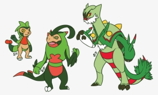 Grovyle - Generation PNG Image | Transparent PNG Free Download on SeekPNG