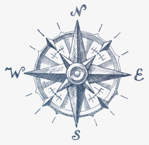 Drawing Cardinals Compass Tattoo - Compass Poster PNG Image ...