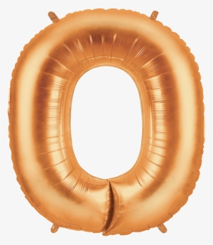 40" Gold Foil Letter - 40" Large Number Balloon 0 Pink - Mylar Balloons ...