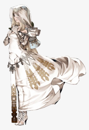 Bdpb Roanne Crystallia - Bravely Default Character Art PNG Image ...