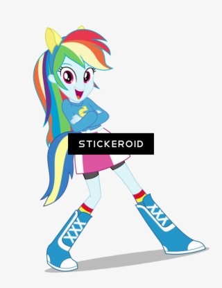 Uploaded - My Little Pony Equestria Girls Rainbow Dash Workout PNG ...