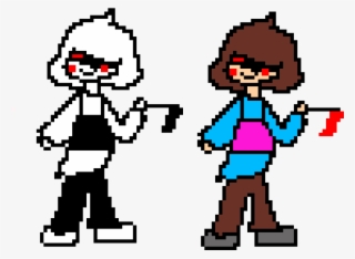 Underswap Frisk Battle Sprite - Cartoon PNG Image | Transparent PNG ...