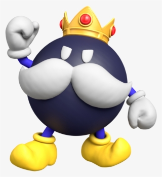 King Bob-omb Render - King Bob Omb PNG Image | Transparent PNG Free ...