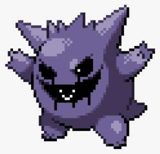 Gengar Os3 Shiny - Gengar En Png PNG Image | Transparent PNG Free ...