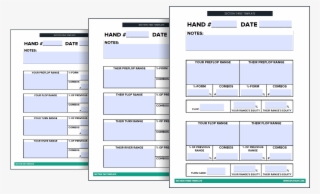 Download Your Templates - Hand Range Worksheet Poker PNG Image ...