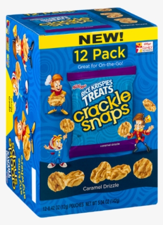 Kellogg S Crackle Snaps - Rice Krispies Treats Crackle Snaps, Caramel ...