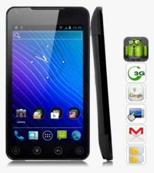 Titanium Android Ics Phone Tablet - Android 4.0 PNG Image | Transparent ...