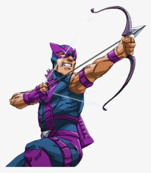 Cartoon - Hawkeye Comic Transparent PNG Image | Transparent PNG Free ...