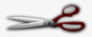 Scissors Silhouette Clipart Hair-cutting Shears Scissors - Red Faze ...
