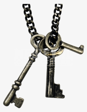 Victorian Trio Of Keys Necklace - Necklace PNG Image | Transparent PNG ...