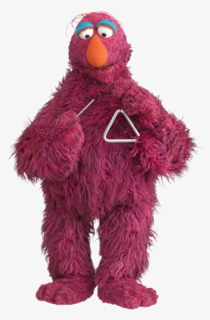 Telly Triangle Tumblrpicture - Telly Sesame Street Png PNG Image ...