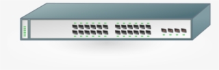 8 Port Switch Hub Medium 600pixel Clipart, Vector Clip - Cisco Switch ...
