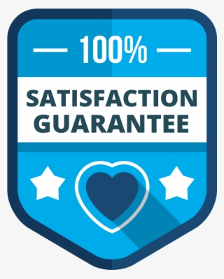 Our Guarantees - Blue Satisfaction Guarantee PNG Image | Transparent ...