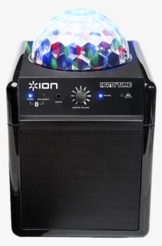Ion Audio Party Time - Ion Party Time Speaker - Wireless - Black PNG ...