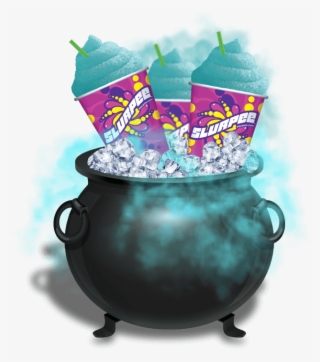 Frighteningly Free Slurpees Mist Spooky Background - Ice Cubes PNG ...