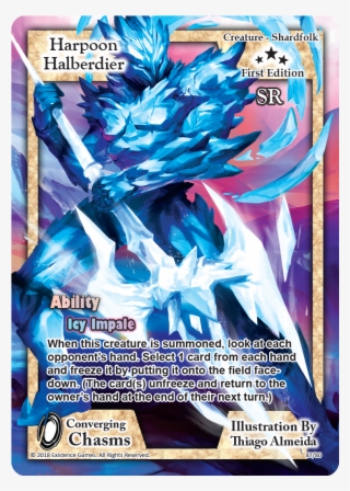 87 Harpoon Halberdier - Collectible Card Game PNG Image | Transparent ...