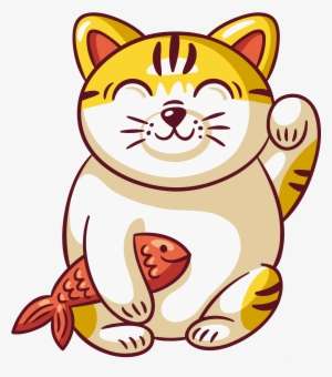 Good Luck Charm Royalty - Cat PNG Image | Transparent PNG Free Download ...