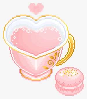 Pixel Clipart Kawaii - Kawaii Pixel Tea PNG Image | Transparent PNG ...