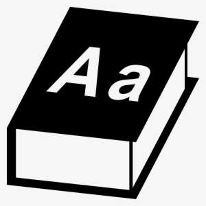 Clipart - Dictionary Black And White PNG Image | Transparent PNG Free ...