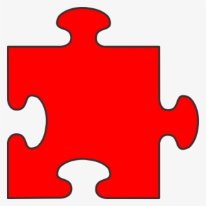 Red Puzzle Piece Png