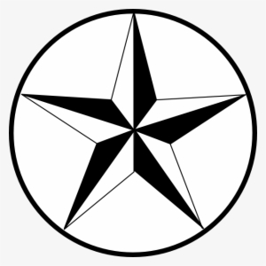 Texas Star With Circle PNG Image | Transparent PNG Free Download on SeekPNG