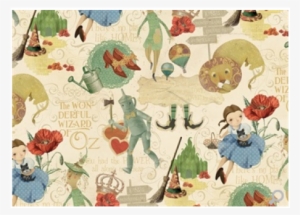 Wizard Of Oz Gift Wrap - Kartos The Wizard Of Oz 20 X 27.5 In. Paper ...