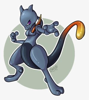 Shadow Mewtwo By Lokkyta On Deviantart Clip Library - Shadow Mewtwo ...
