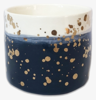 Navy Gold Splatter, Planter PNG Image | Transparent PNG Free Download ...