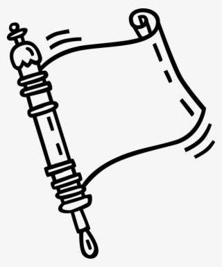 Vector Illustration Of Jewish Hebrew Sefer Torah Scroll PNG Image ...