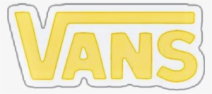 Vans Logo Stiker Yellow Popular - Logo PNG Image | Transparent PNG Free ...