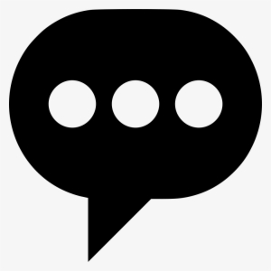 Bubble Typing Comments - Typing Bubble Transparent PNG Image ...