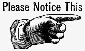 Victorian Clipart Hand Pointing - Vintage Pointing Painted Signs PNG ...