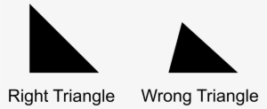Big Image - Black Right Angled Triangle PNG Image | Transparent PNG ...