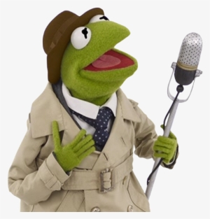 Reporter Kermit 1 - Kermit The Frog Sesame Street PNG Image ...