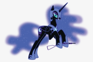 Niightmare Moon With Sten Gun - My Little Pony Nightmare Moon Vector ...