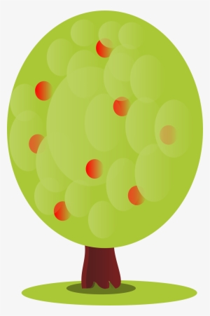 Red, Apple, Fruit, Tree, Cartoon, Fruits, Trees - Portrait Of A Man PNG ...