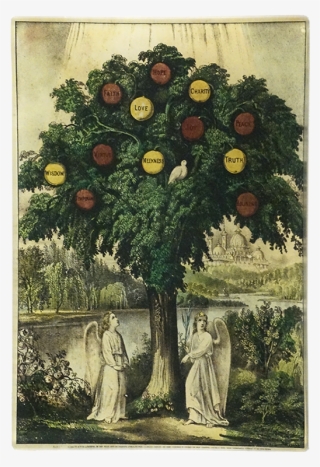 Twelve Manner Of Fruit - Revelation Tree Of Life PNG Image ...