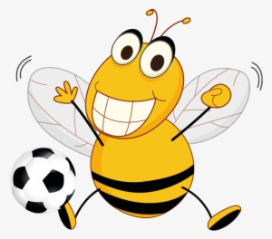 Free Bee Football Cliparts, Download Free Clip Art, - Bee Playing ...