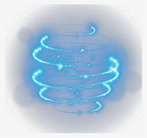 Ftestickers Effect Light Glow Sparkle Blue - Cartoon Effect Png PNG ...