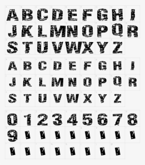 Font Characters - Gothic Police PNG Image | Transparent PNG Free ...