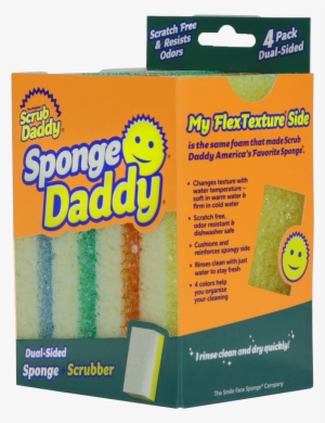 Scrub Daddy, Scbspddy4, Dual-sided Sponge Scrubber, - Scrub Daddy Shark ...
