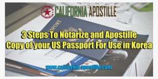 Apostille And Notarize Copy Of Your Us Passport PNG Image | Transparent ...